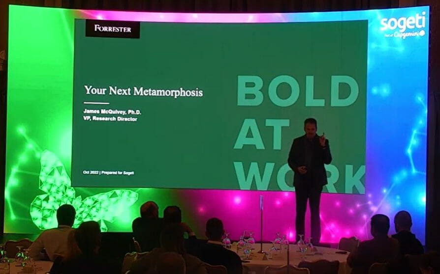 Presentation James McQuivey: Your Next Metamorphosis - Sogeti Labs