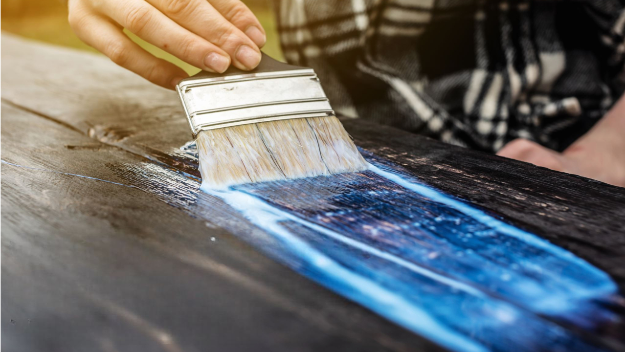 Watching paint drying - how I spent my summer